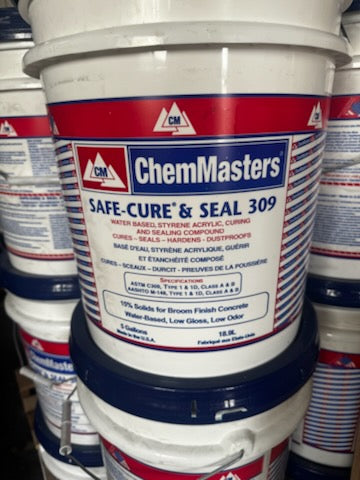 Curing Compound ASTM c309 - ChemMasters Safe-Cure & Seal 309 - LOCAL N – Wharton Hardware And Supply