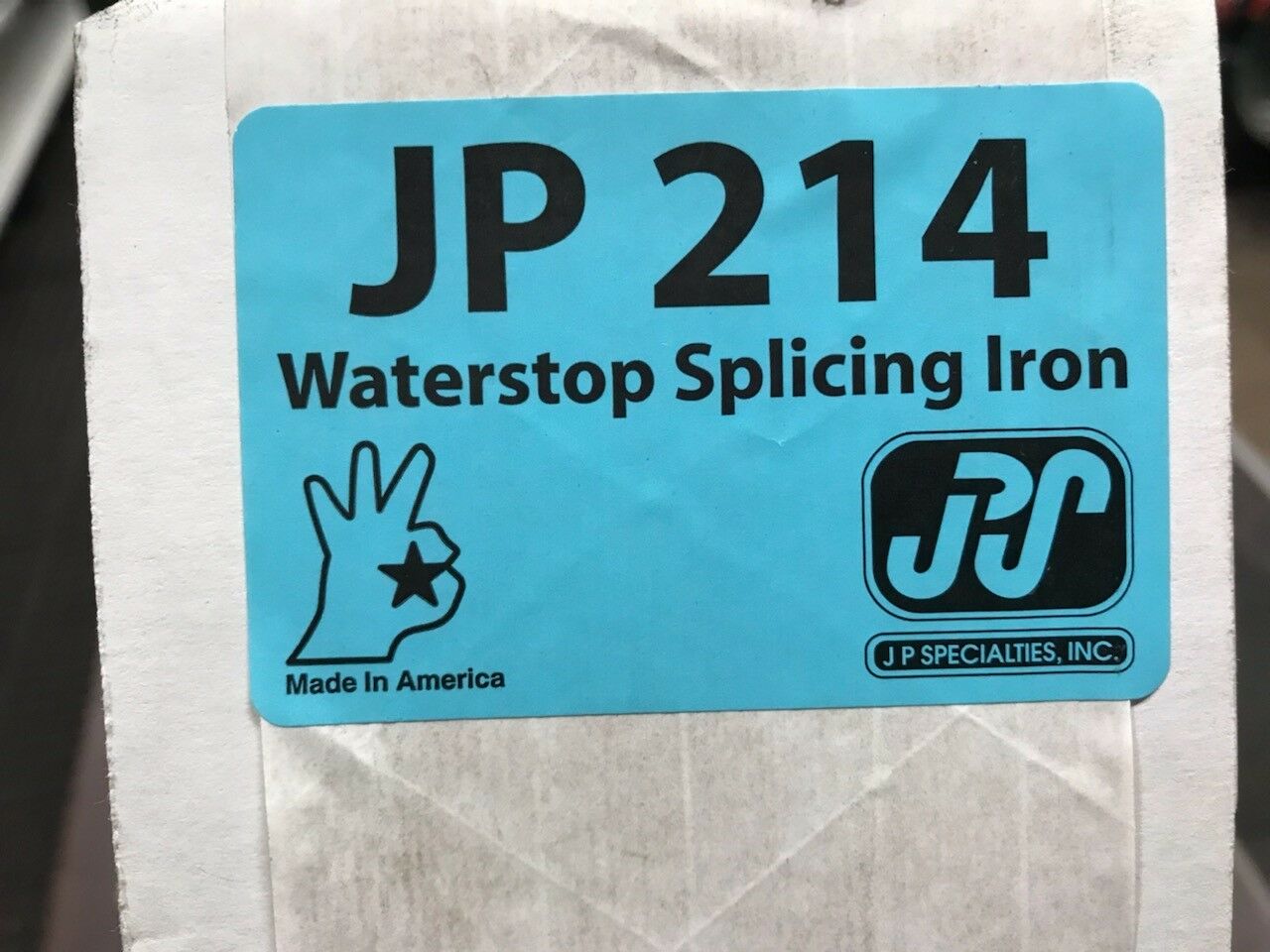 J P Specialties JP214 Waterstop Splicing Iron for Concrete PVC Waterst ...